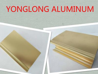 China High Gloss And Smooth Aluminium Profiles For Windows And Doors 1.2 Thinckness for sale