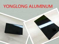 China Electrophoretic Black Pearls Aluminum Window Frame Profile Normal Length 6m for sale