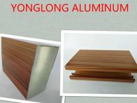 China 6061 T3 - T8 Wood Finish Wardrobe Aluminium Profile With Color Customized for sale