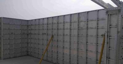 China Anodic Oxidation Template Aluminium Industrial Profile Weatherproof for sale