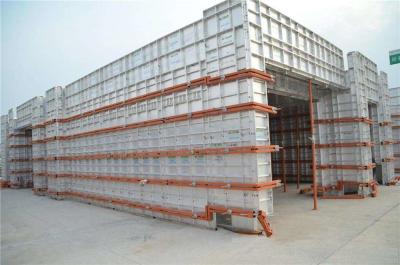 China Large Hardness Standard Aluminium Industrial Profile For Building Natural Oxidation for sale