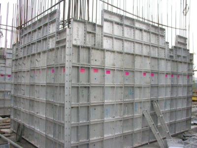 China Multifunctional Aluminium Template / Light Aluminum Industrial Parts for sale