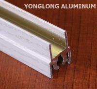 China White Wardrobe Aluminium Profile For Cabinets Rectangular Shape for sale