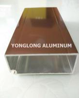China Sliding Wardrobe Anodized Aluminum Structural Framing 1.2 / 1.4 Thinckness for sale