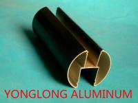 China Black Kitchen Aluminum Appliances Magnificent / Furniture Aluminium Profiles for sale