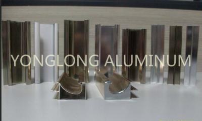 China 1.2 Thickness Bright Aluminium Shutter Profile High Hardness Of Paint Film for sale