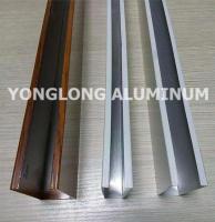 China Mechanical Strength Aluminum Curtain Wall Profile Extrusions Rectangle Shape for sale