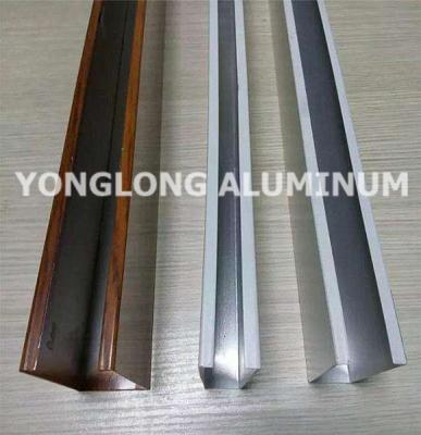China Mechanical Strength Aluminum Curtain Wall Profile Extrusions Rectangle Shape for sale