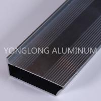 China Strong Hardness Aluminium Profile For Glass Doors Rectangle Shape for sale
