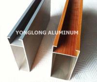 China Multifunctional Curtain Wall Aluminium Profiles For Decoration Rectangle Shape for sale