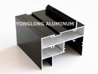 China High Hardness Curtain Wall Aluminum Profiles Light Easy Processing / Installation for sale