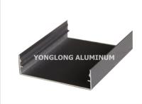 China Oval Anodized Aluminum Curtain Wall Profile Normal Length 6m Rectangle OEM for sale
