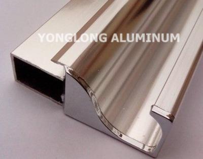 China Square Polished Aluminum Alloy Extrusions With Strong Stability for sale