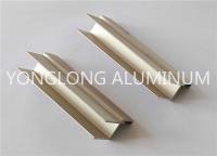 China Semi - finished Aluminium Extrusion Profile No aging , Fading Or Falling Off for sale