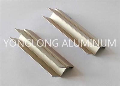 China Semi - finished Aluminium Extrusion Profile No aging , Fading Or Falling Off for sale