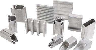 China Smooth And Delicate Aluminium Door Profiles High Hardness Of Paint Film for sale