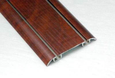 China Frosted Fabric Aluminum Profiles / Good Ductility Aluminum Extrusion Framing for sale