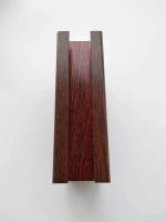 China Acid Resistant Extruded Aluminum Electronics Enclosure Track For Sliding Door for sale