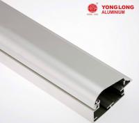China CAD Drawing Aluminum Extrusion Profile Silver Anodized White Color for sale