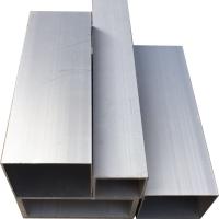 China Sliver Large Diameter Aluminium Square Alloy Tube Profile T3-T8 6063 for sale