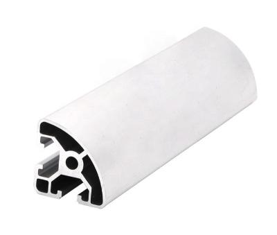 China T Slot Triangle Half Round Anodized Mirror Aluminum Extruders Curtain Wall Edge Housing Profiles 4040 2020 for sale