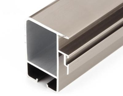 China Powder Painting Aluminum Cabinet Frame Doors Frames / Powder Spraying Window Aluminium Profile for sale
