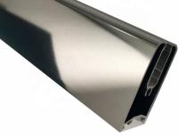 China 6063 T5 Polished Aluminium Profile For Shower Room Showering Door for sale