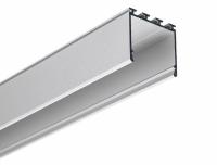 China Corner Mounted Anodized Silver / Black Led Aluminium Profile For Light Strip for sale