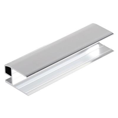 China Standard Aluminum Extrusion Profiles Bright Dip Surface For Shower Room for sale