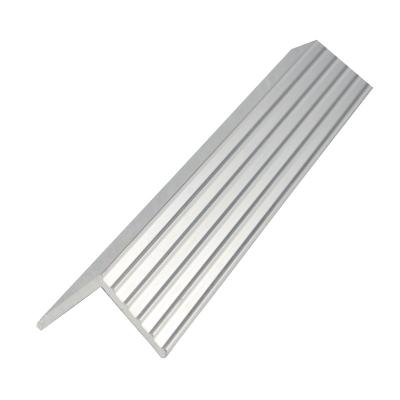 China OEM 6061 6063 Extrusion Aluminium Profile L Shape Angle Aluminum Industrial Section Hinges In Window Profiles for sale