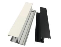 China Guangdong Good Quality Factory Supply T Shape Aluminum Window Profiles White/Black Powder Coating Aluminium Profiles for sale