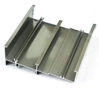 China 6063 T5 Anodized Bottom Of Sliding Roller Aluminum Window Profiles for Iraq Market for sale