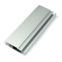 China Extrusion Frame Silver Anodized 6063 Aluminum Window Profiles for sale