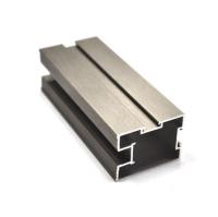 China Wardrobe Sliding Door Frame 6063 Aluminium Edge Profile for sale