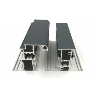 China Thermal Break Bi Folding 1.4mm Aluminium Door Frame Profile for sale