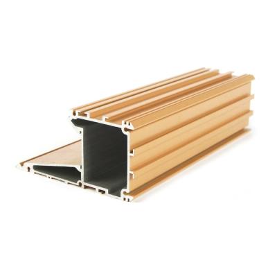 China Break Bridge Thermal Barrier Sliding 6063 A85 Aluminum Window Profiles for sale