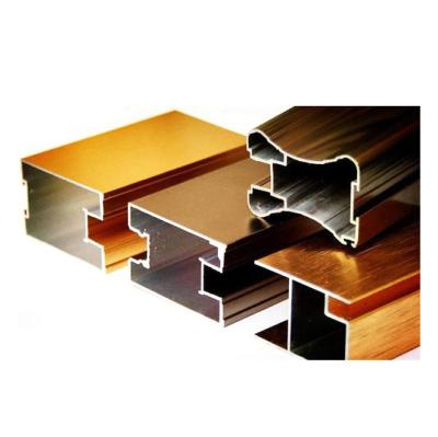 China Furniture Closet Frame 6063 Aluminium Wardrobe Door Extrusions for sale