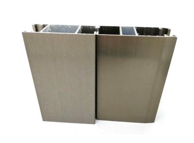 China 6m High Glossy Electrophoresis Anodized Aluminium T Shape Extrusion Profiles for sale
