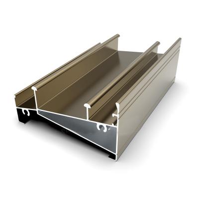 China Porcelain Swimming Anodized T8 2.0mm Aluminum Window Frame Profiles for sale
