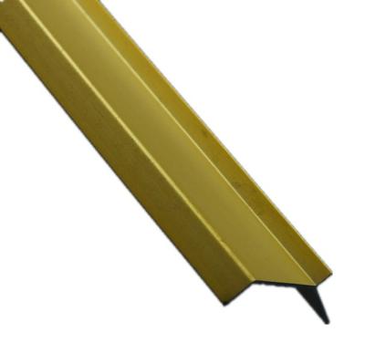 China Surface Machined Gold Polished 6m Wardrobe Aluminum Profiles for sale