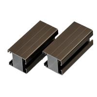 China Waterproof Powder Coated Aluminium Extrusions For Interior Door Frame for sale