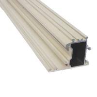 China Shock Resistance 6063 White Powder Coating Aluminium Profiles for sale