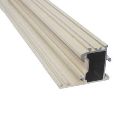 China Shock Resistance 6063 White Powder Coating Aluminium Profiles for sale