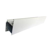 China 0.8mm T5 White Powder Coating Aluminium Door Profiles for sale