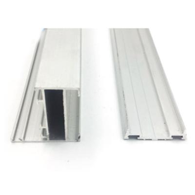China Standard Black Powder Coated Aluminium Extrusions For Construction for sale