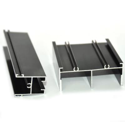 China Adiabatic Bespoke Bronze Anodized 6m Aluminium Door Profiles for sale