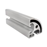 China 30x30mm Half Round C Aluminium Industrial Profile M8 Section for sale