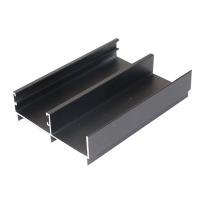 China Black Anodized Aluminium Window Frame Profiles For Construction for sale