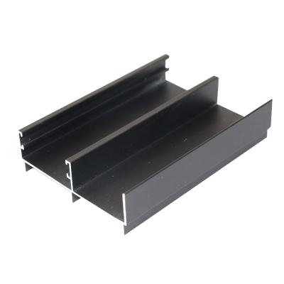 China Black Anodized Aluminium Window Frame Profiles For Construction for sale
