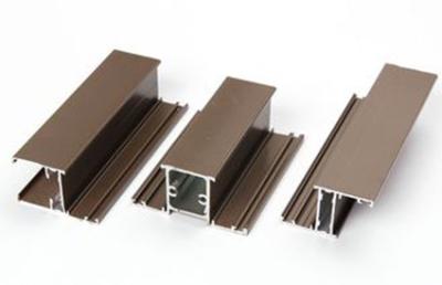 China T Shape Anodized Aluminum 6063 T6 / Aluminium Window Extrusions Profiles for sale